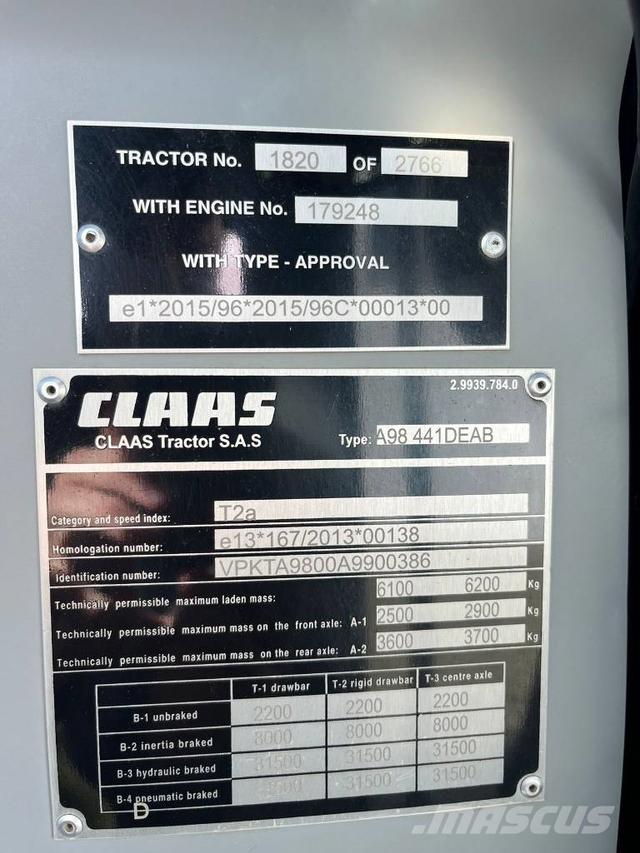 Claas Atos 350, 2019, Vercelli (VC), Vercelli, Taliansko - Použité ...